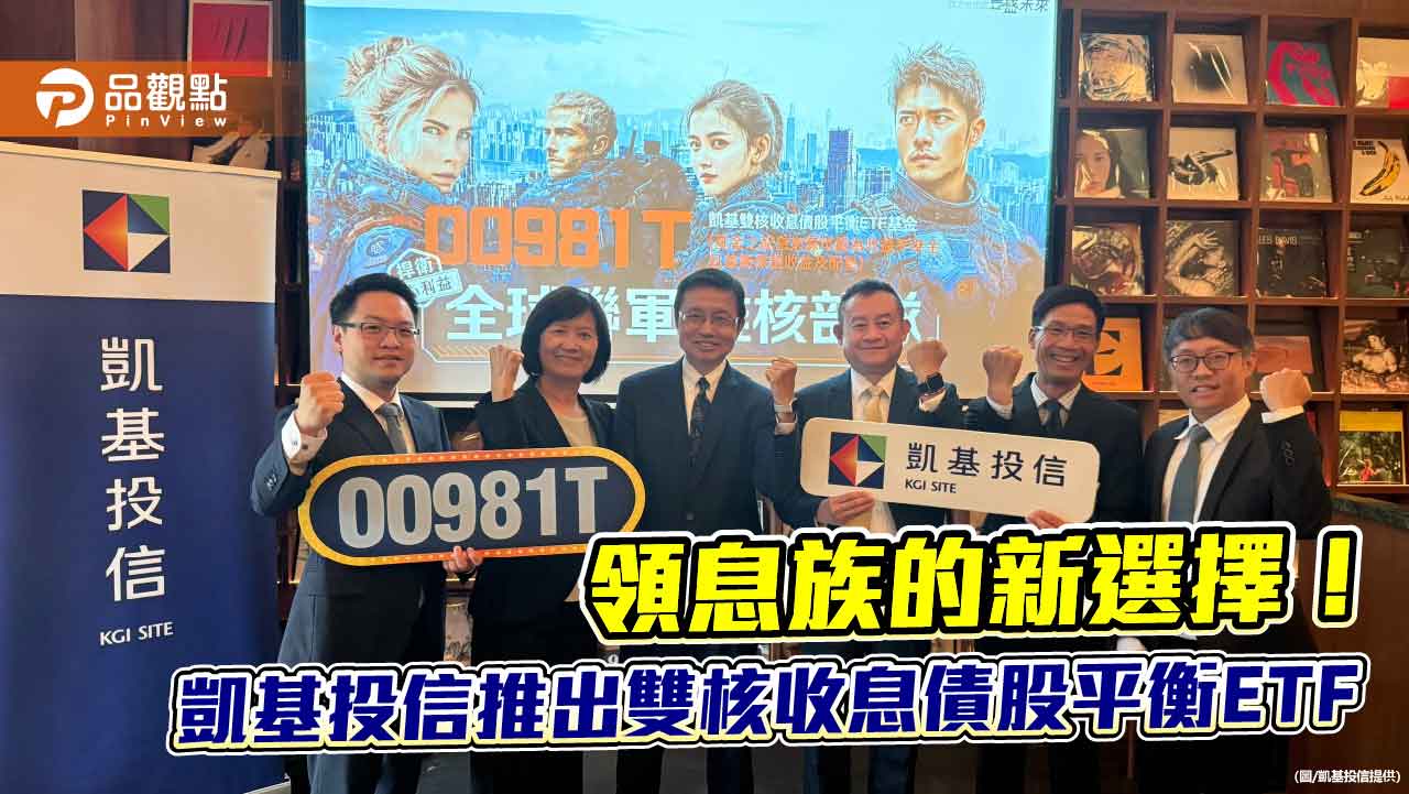台股25大企業＋全球BBB級債！00981T幫你混搭 領息新選擇